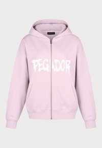 Pegador RAMIRA OVERSIZED JACKET - Zip-up sweatshirt - washed bubblegum ...