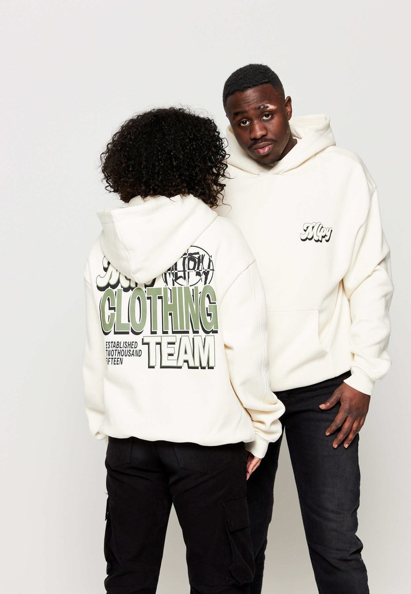 Multiply Apparel CLOTH TEAM - Hættetrøje - egret/offwhite - Zalando.dk