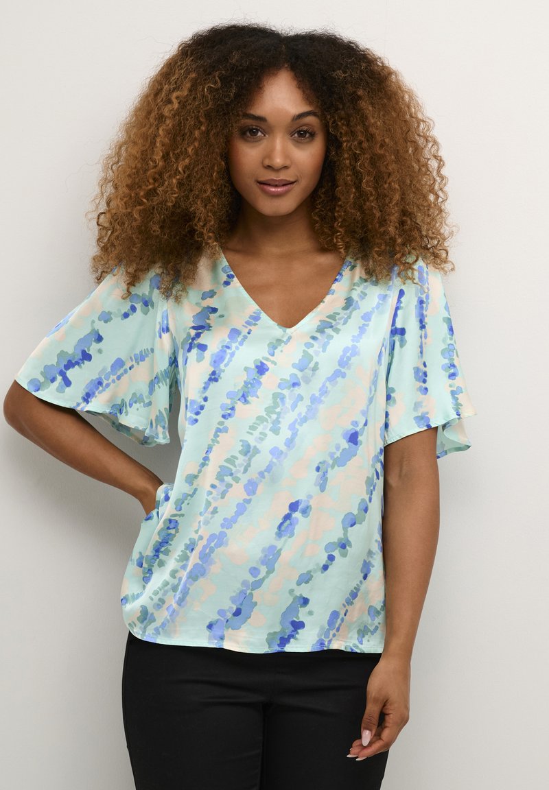 Culture Blouse - green splash/light green - Zalando.ie