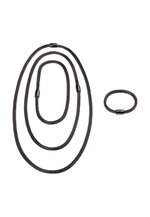 Breil SNAKE SOFT SET - Collar - nero/negro - Zalando.es