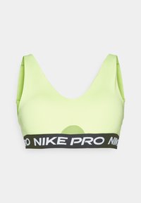 Nike Performance INDY PLUNGE BRA - Medium support sports bra - light ...