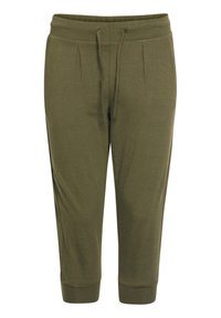 b.young BYPANDINA CAPRI - Tracksuit bottoms - burnt olive/evergreen ...