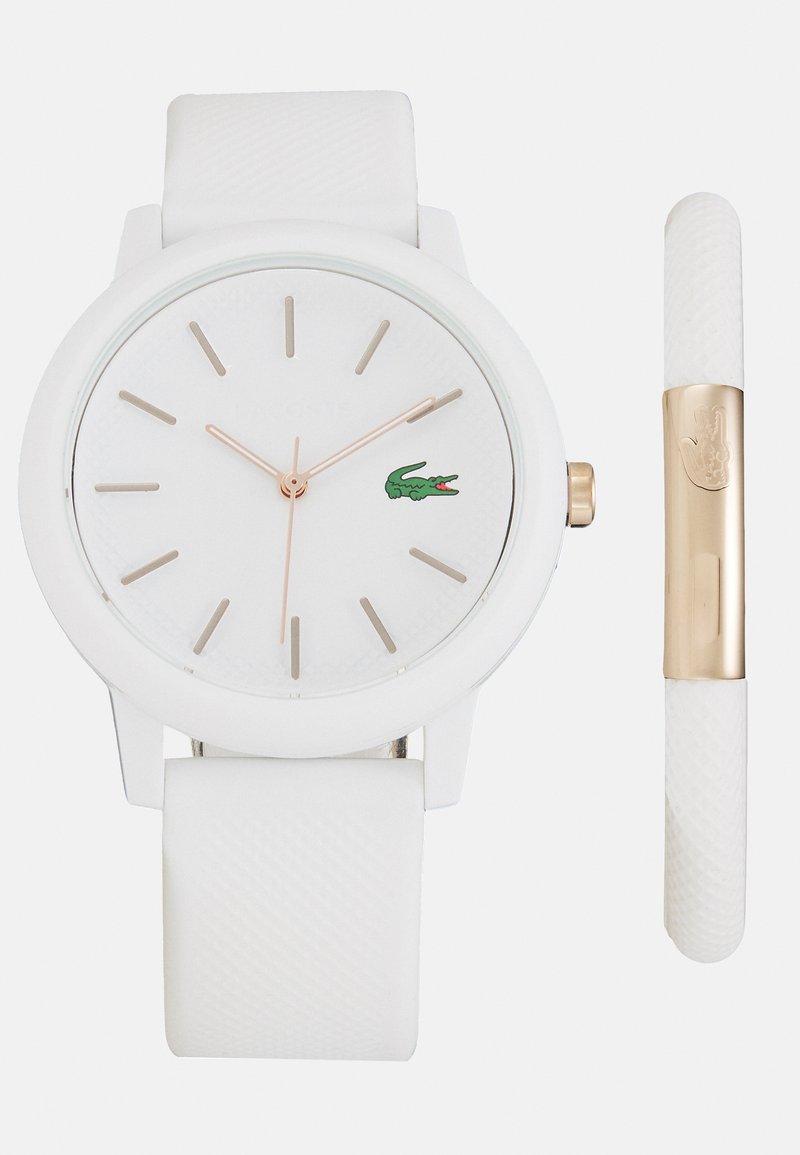Lacoste GIFT SET - Watch - white/gold-coloured/white - Zalando.ie