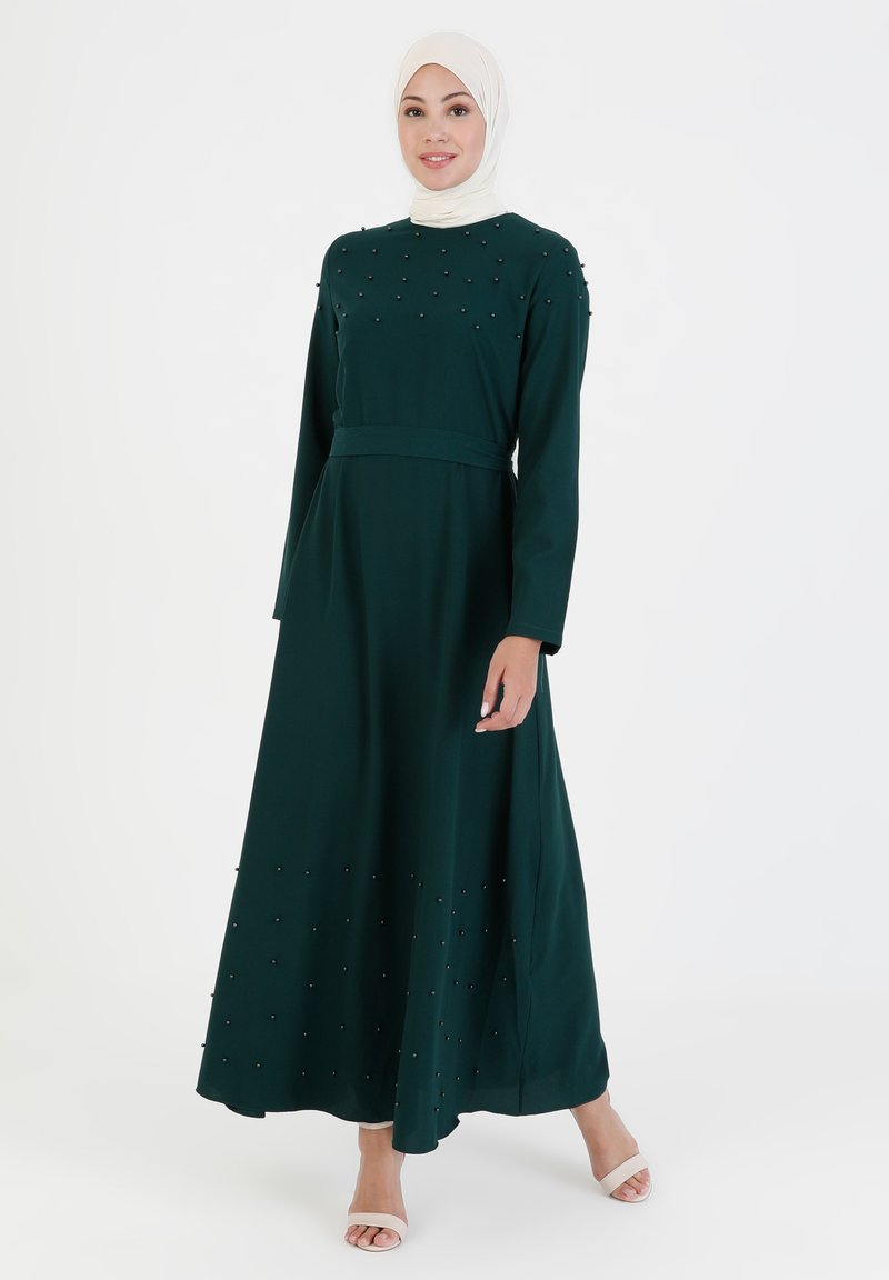Modanisa MODEST - Cocktail dress / Party dress - emerald/evergreen ...