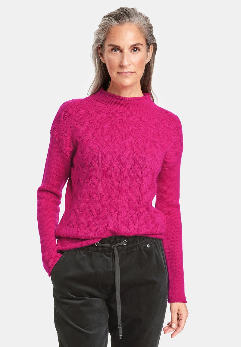 Gerry Weber Sweter/różowy - Zalando.pl