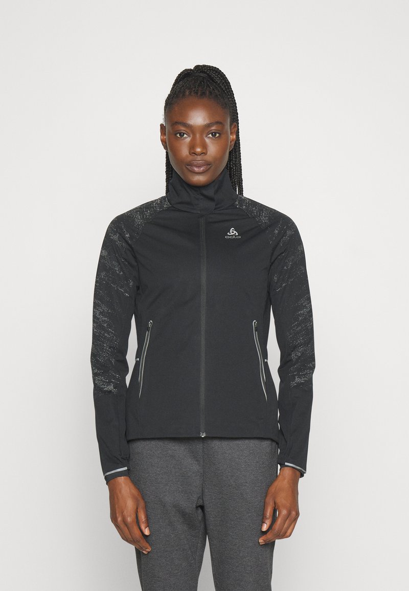 ODLO JACKET ZEROWEIGHT PRO WARM REFLECT - Outdoorjakke - black/svart ...