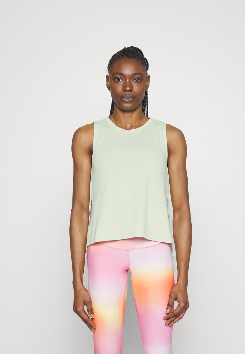 Nike Performance TANK - Top - honeydew/verde claro - Zalando.es