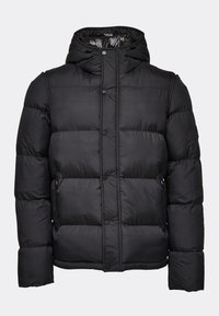 Alessandro Zavetti DELUCCI PUFFER - Light jacket - jet black/stone ...