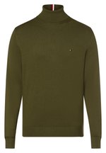Tommy Hilfiger PIMA ROLL NECK - Jumper - putting green/blue - Zalando.de