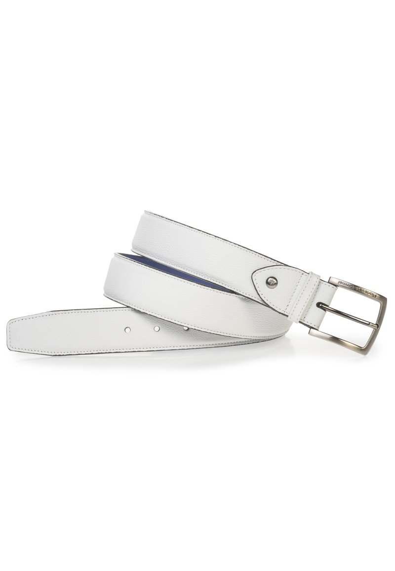 Floris van Bommel Cinturón - white/blanco - Zalando.es