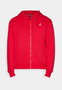Jordan HOODIE - Užtrauktuku užsegamas treningas - gym red/(white ...