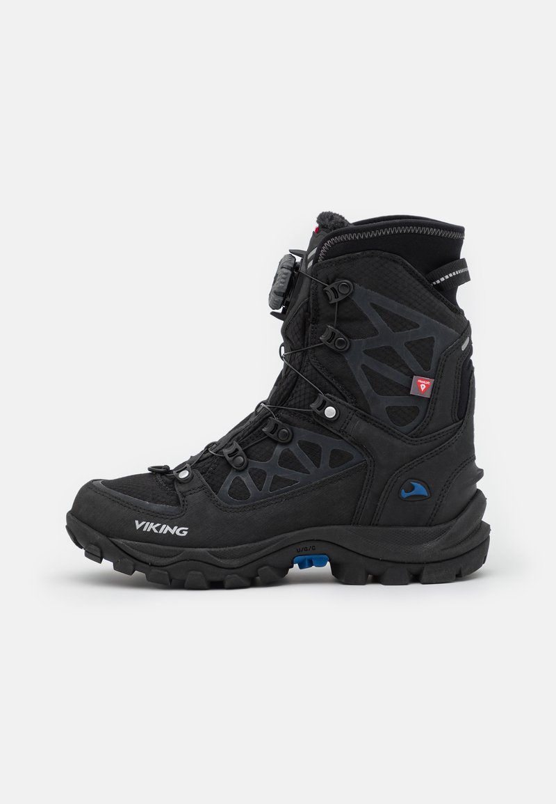 Viking CONSTRICTOR 3 HIGH WP BOA - Zimní obuv - black/silver/černá ...