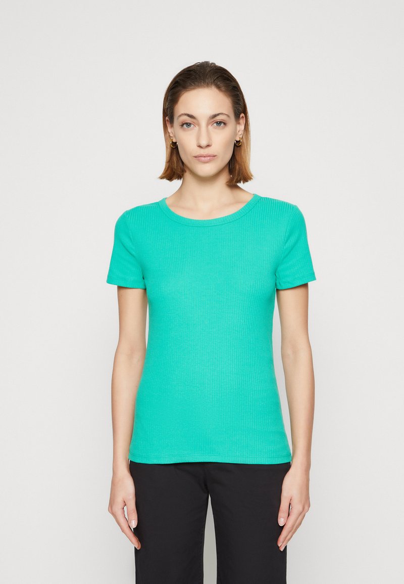 Gap T Shirt Basic Simply Green Dunkelgrün Zalando Ch