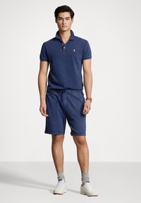 Polo Ralph Lauren CUSTOM SLIM FIT SPA - Polo shirt - newport navy/dark ...