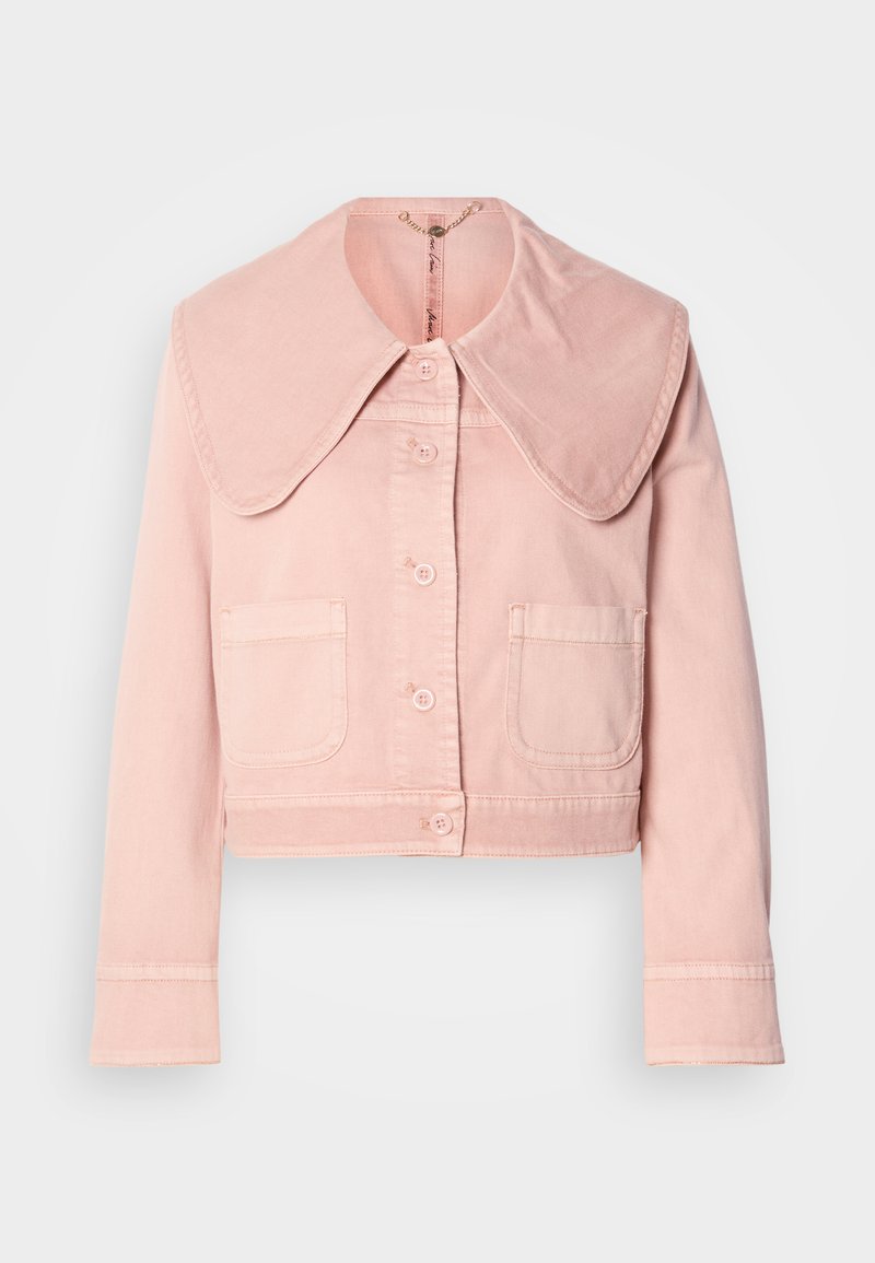 Marc Cain Denim jacket - peach beige/light pink - Zalando.co.uk