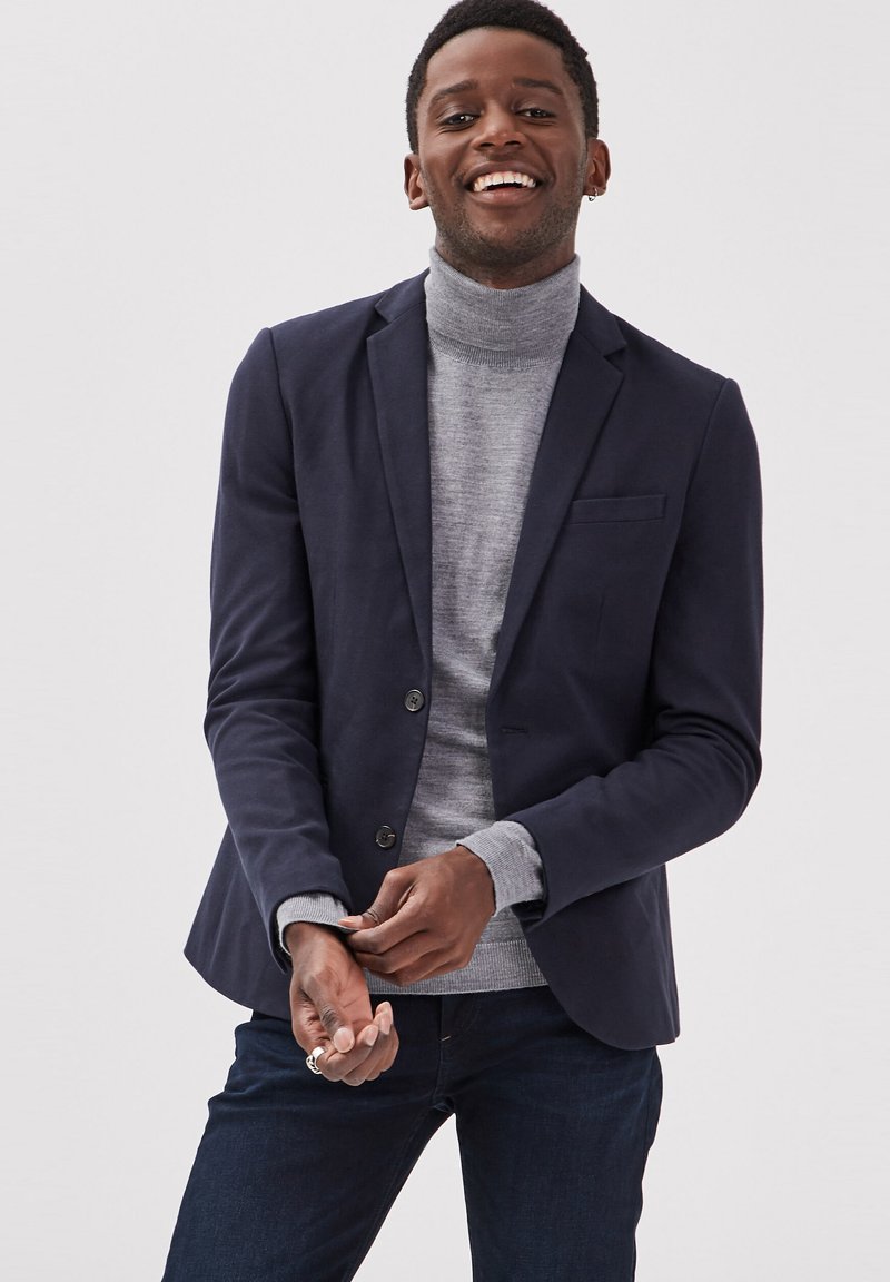 BONOBO Jeans Sakko - bleu marine/blue denim - Zalando.de