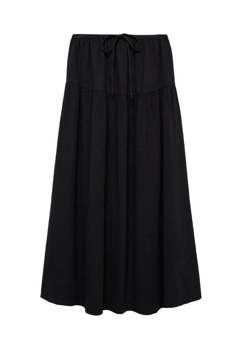 Mango DRAWSTRING - Maxinederdele - black/sort - Zalando.dk