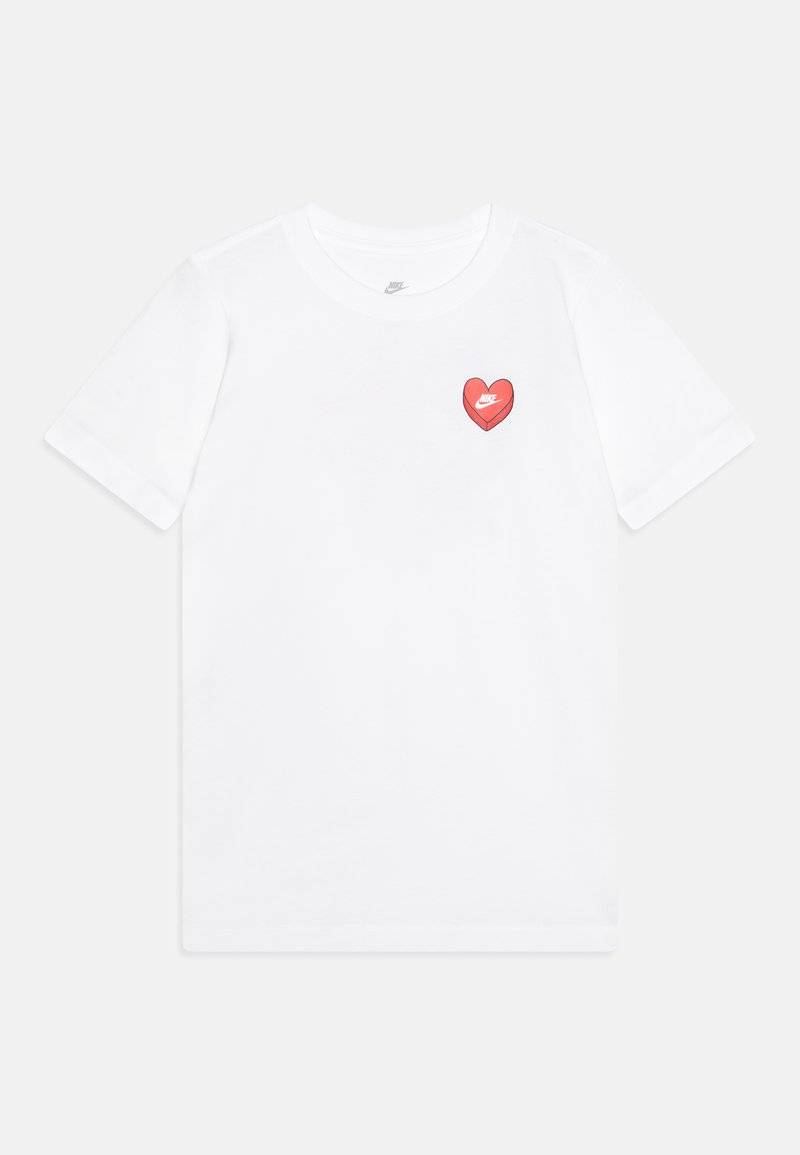Nike Sportswear TEE HEART UNISEX - Print T-shirt - white - Zalando.ie