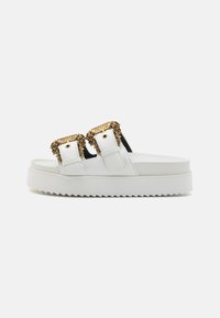 Versace Jeans Couture Papuci - white/alb - Zalando.ro
