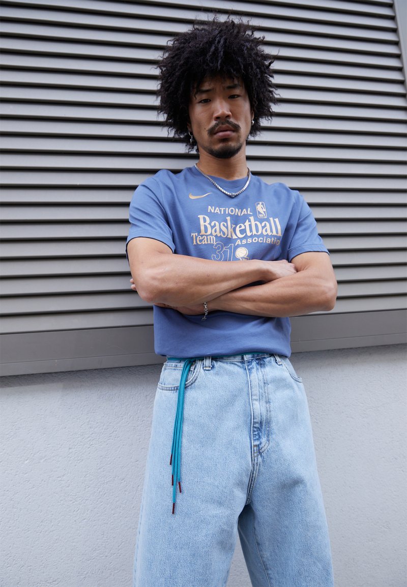 Nike Performance NBA N31 TEE - Print T-shirt - diffused blue/blue ...