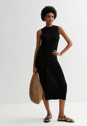 Vero Moda VMLAVENDER SL CALF VMA NOOS - Robe fourreau - black/noir ...