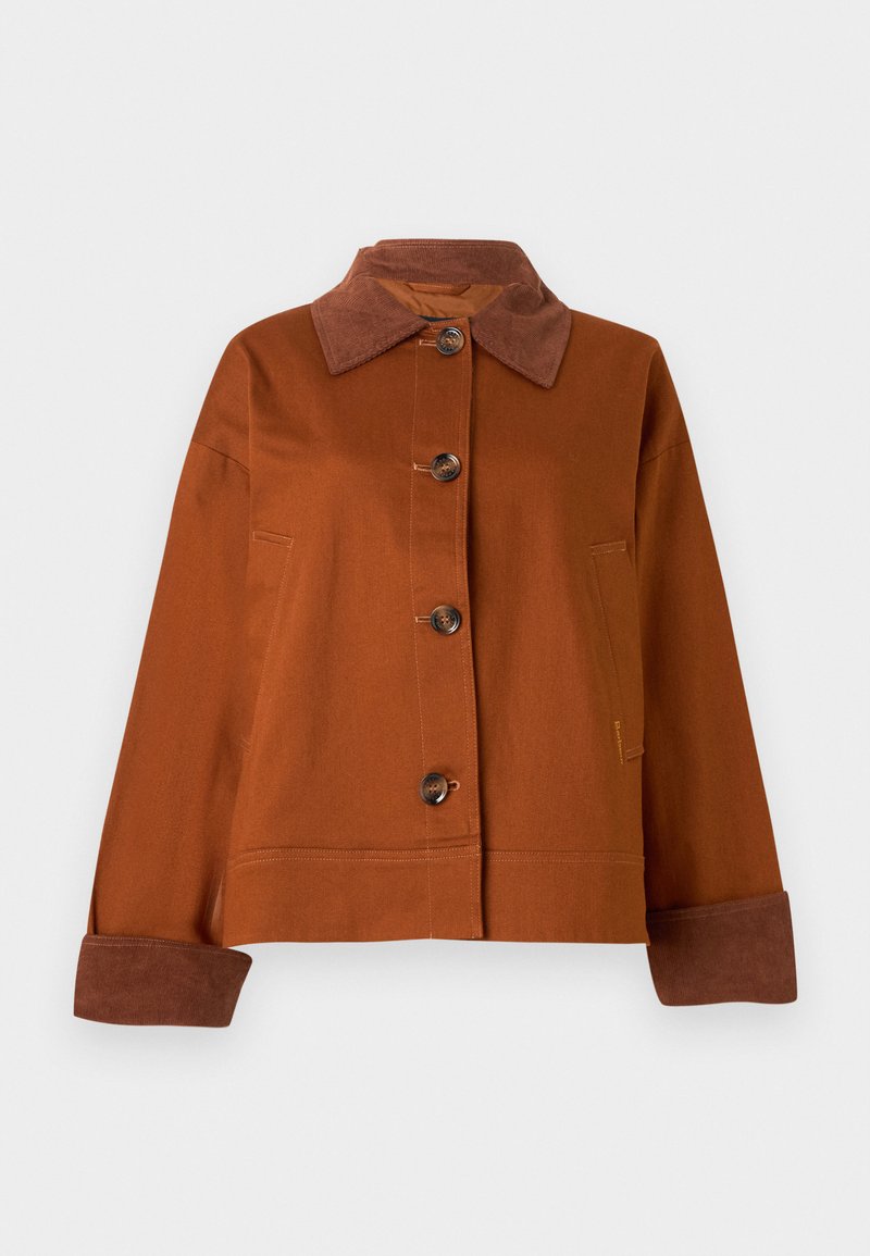 Barbour ABBEY CASUAL JACKET - Light jacket - rust brown/cognac ...