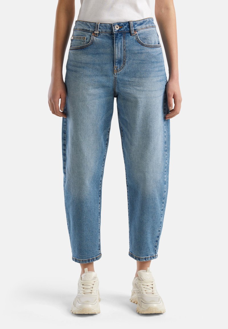 United Colors of Benetton BALLOON FIT - Jean droit - blue/bleu - ZALANDO.FR