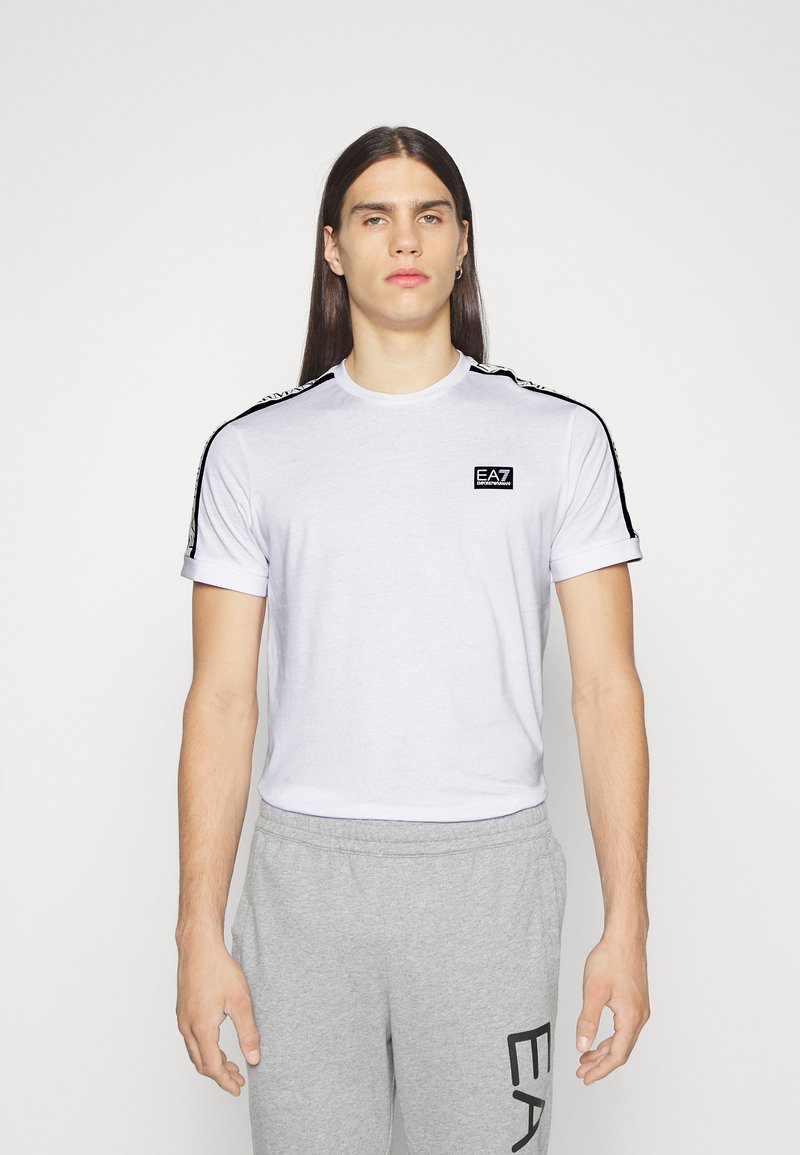 EA7 Emporio Armani T-Shirt print - white/weiß - Zalando.ch
