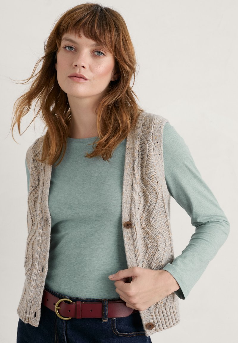 Seasalt Cornwall EASEL - Camiseta de manga larga - celadon/verde ...