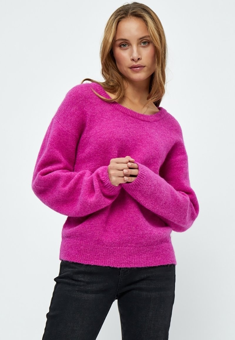 Minus KESTINE - Strickpullover - pink rose/pink - Zalando.de