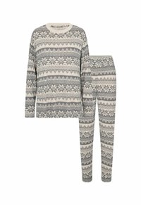 Soyaconcept SC-BIARA AOP SET 129 - Pyjama - c cream melange combi/beige ...