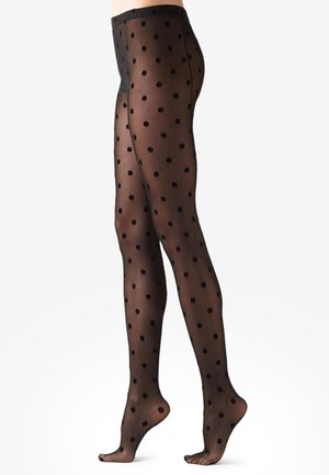 Calzedonia Strumpbyxor - pois nero/svart - Zalando.se