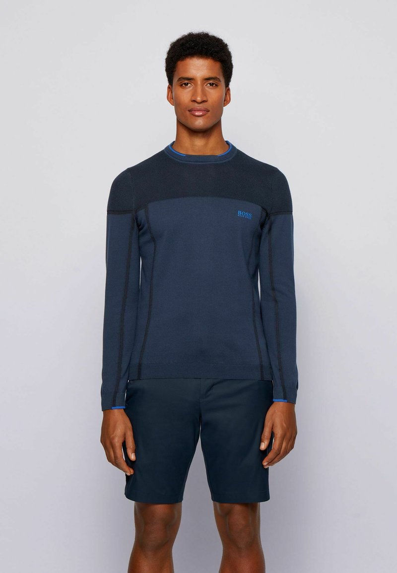 BOSS RICON - Sweatshirt - dark blue/dunkelblau - Zalando.de