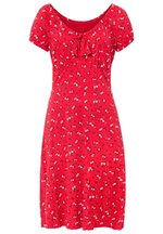 bonprix Robe en jersey - red/rouge - ZALANDO.FR
