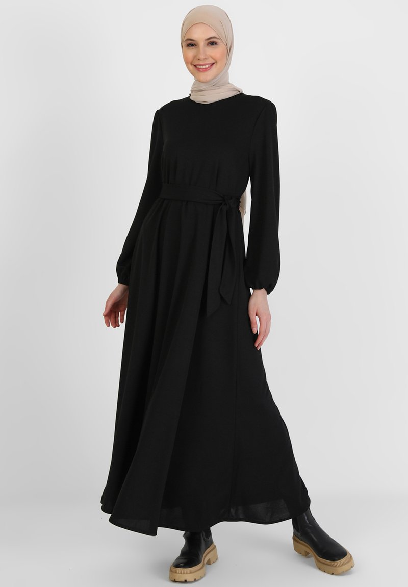 Modanisa MODEST REFKA CASUAL - Maxikleid - black/schwarz - Zalando.de