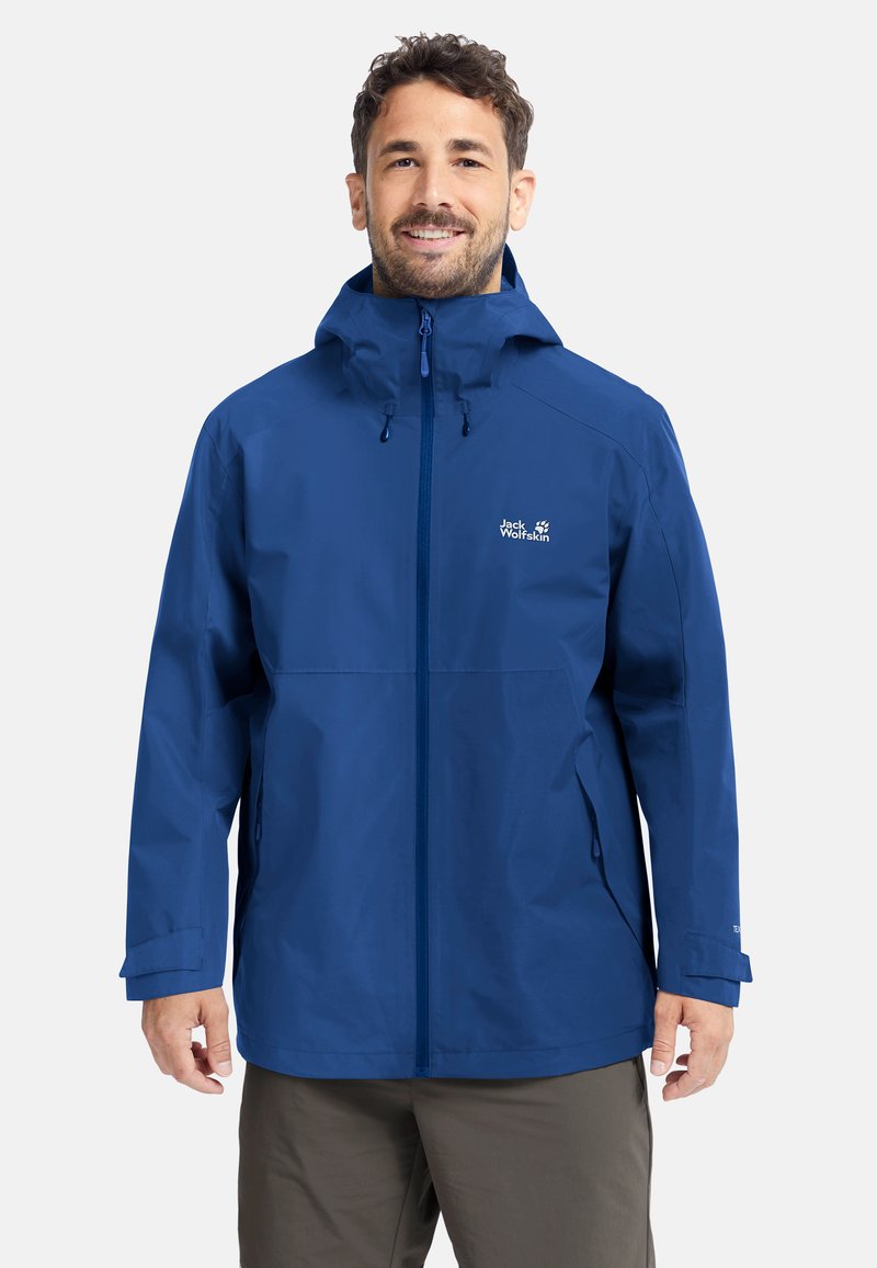 Jack Wolfskin WILDBOUND 2L JKT M - Waterproof jacket - blue orchid/blue ...