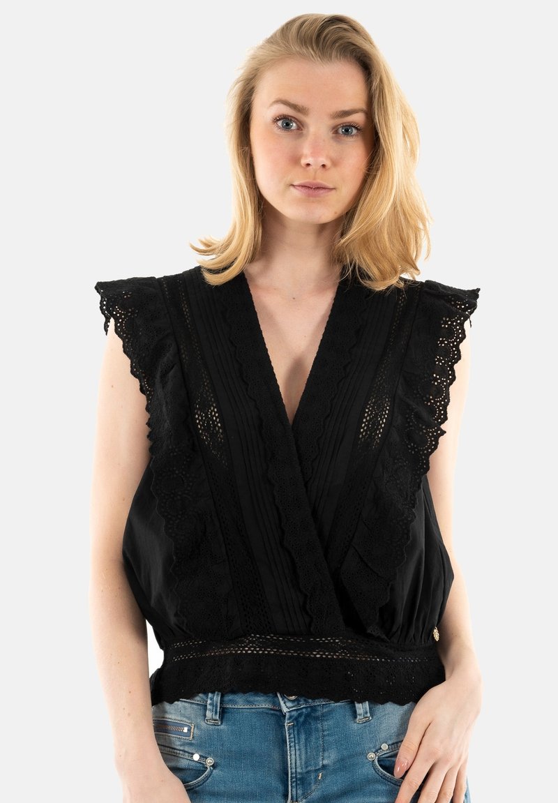 Freeman T Porter Blouse Noirzwart Zalandonl