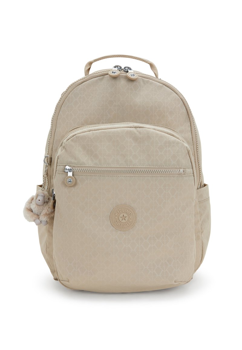 Kipling SEOUL - Rucksack - signature beige embossed/beige - Zalando.ie