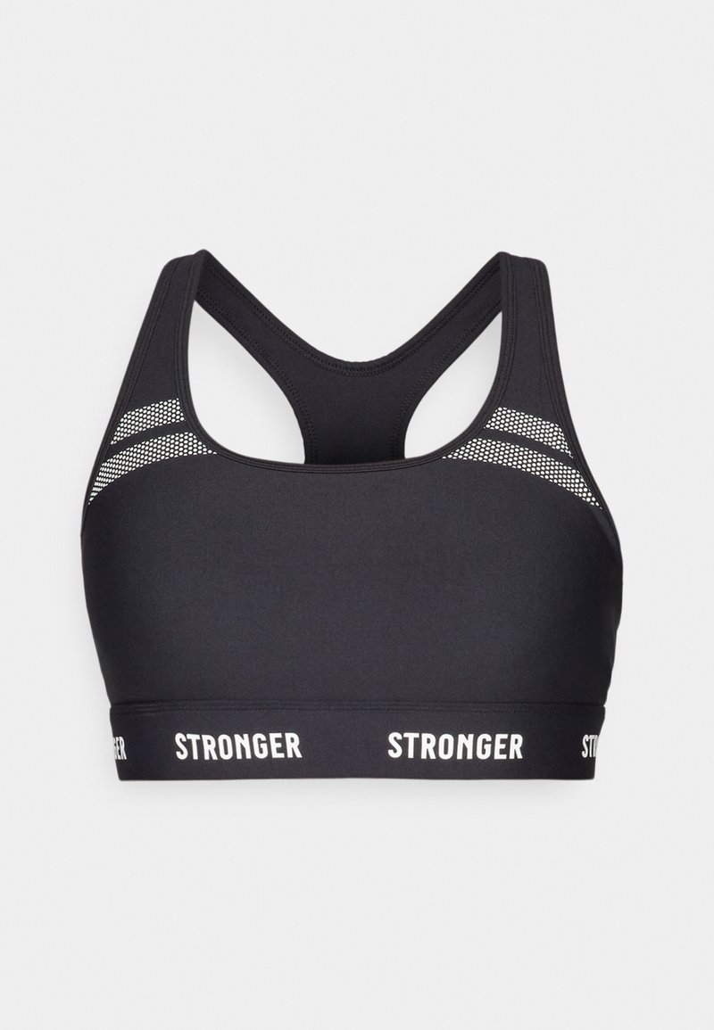 Stronger HERO SPORTS BRA - Sport-BH med mycket stöd - black/svart ...