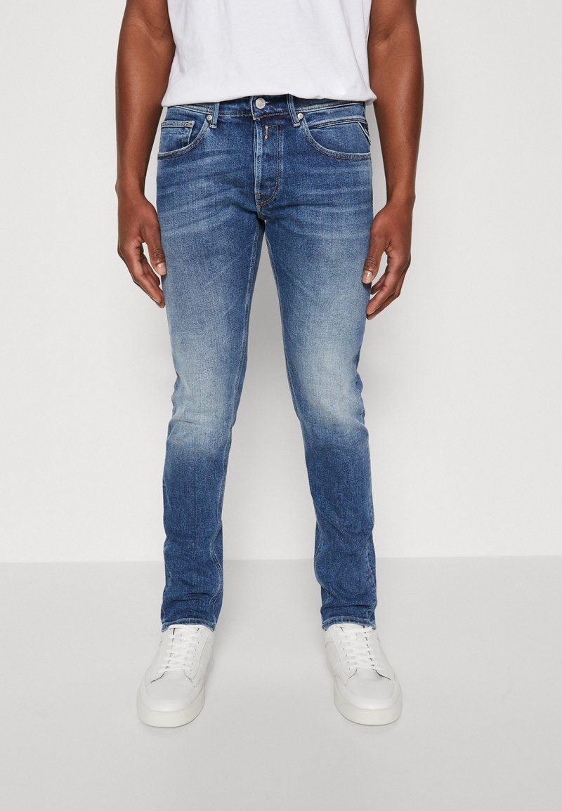 Replay WILLBI - Jeans fuselé - medium blue/denim bleu - ZALANDO.FR