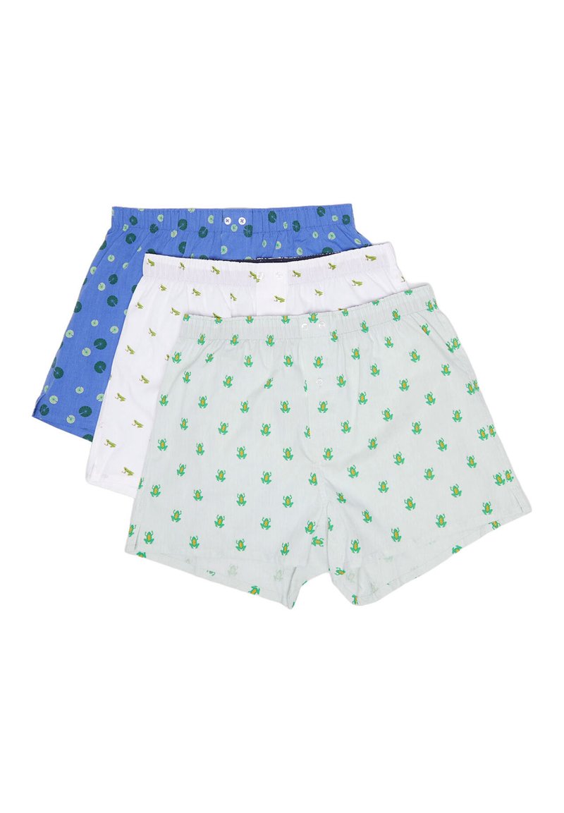 Springfield FROG - Boxer shorts - 3 PACK - FROG - BOXER SHORTS/blue ...