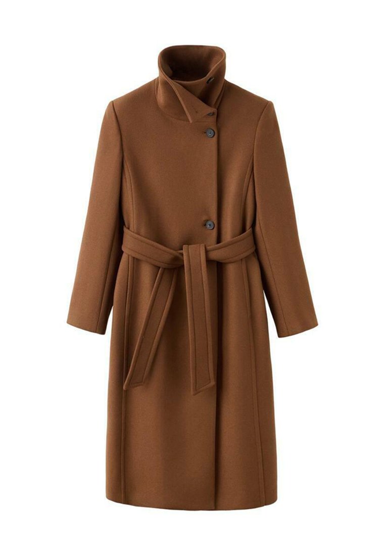 Mango Klasický kabát - brown/hnědá - Zalando.cz
