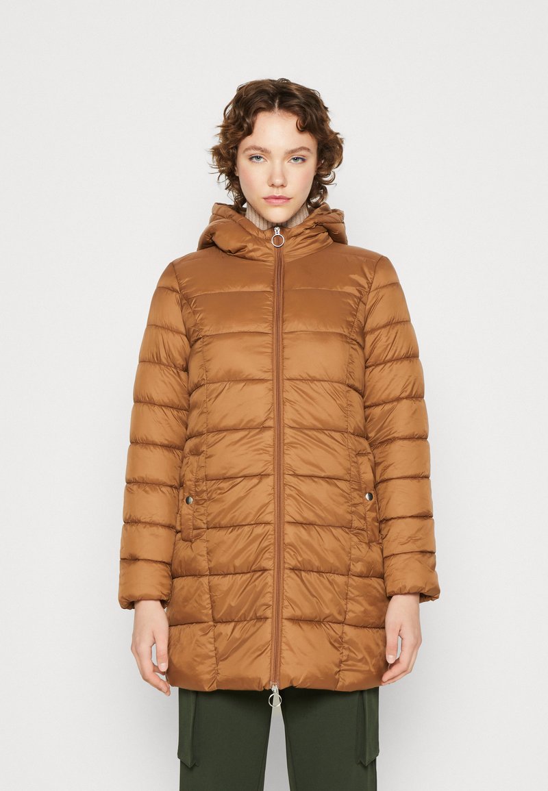 JDY JDYZULU LONG HOOD - Winter coat - toasted coconut/brown - Zalando.ie