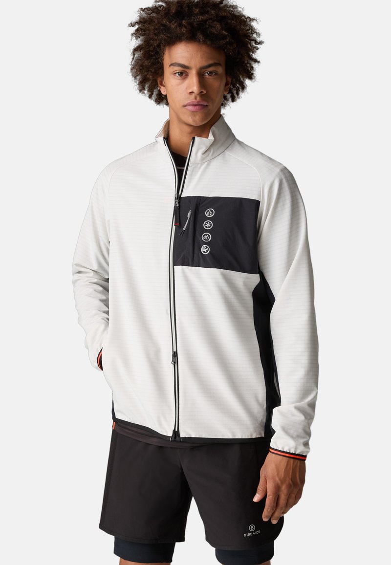 Bogner Fire + Ice SECOND LAYER ALVAR - Outdoor jacket - off white/white ...