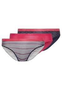 DIM POCKET BRIEF 3 PACK - Slip - pink/dark blue/dark blue/donkerroze ...