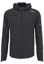 2XU AERO - Training jacket - black silver reflective/black - Zalando