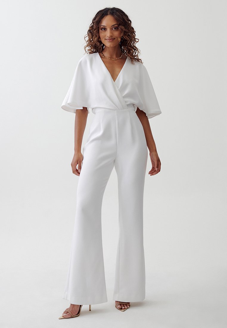 TUSSAH ELSA - Overall / Jumpsuit - white/vit - Zalando.se