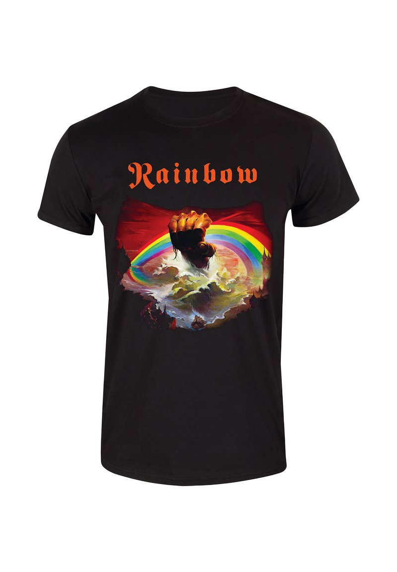Henry Tiger RAINBOW RISING - Print T-shirt - black - Zalando