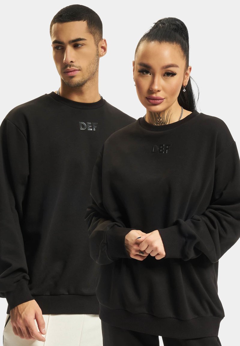 DEF UNISEX CREWNECK - Sweatshirt - black/schwarz - Zalando.at