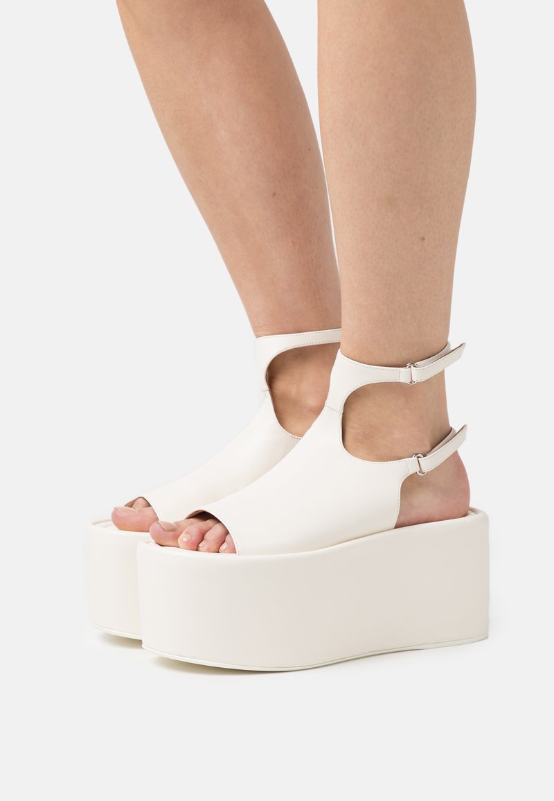 Sportmax CINCIN - High heeled sandals - avorio/white - Zalando.de